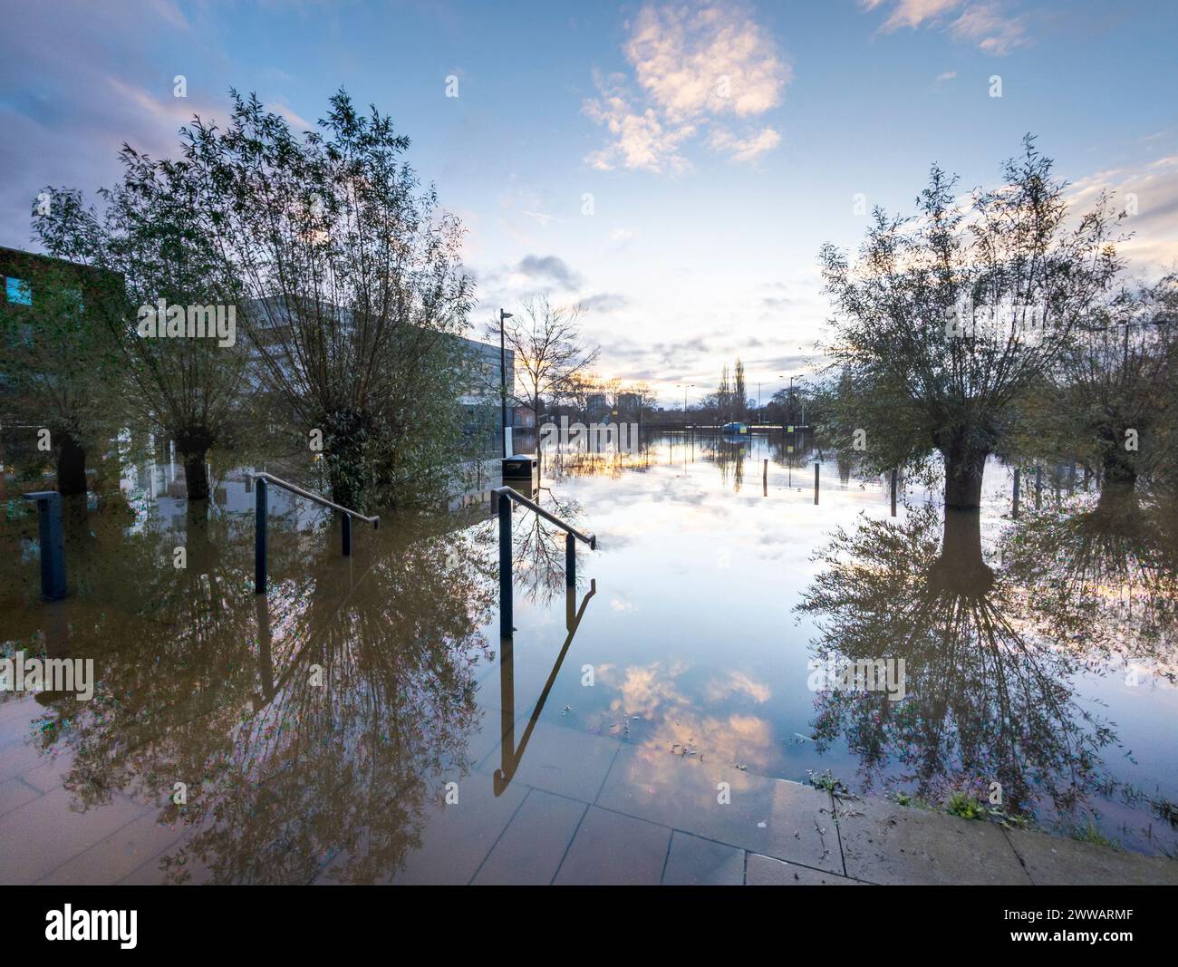 Extreme weather conditions,extensive flooding,after heavy,prolonged ...
