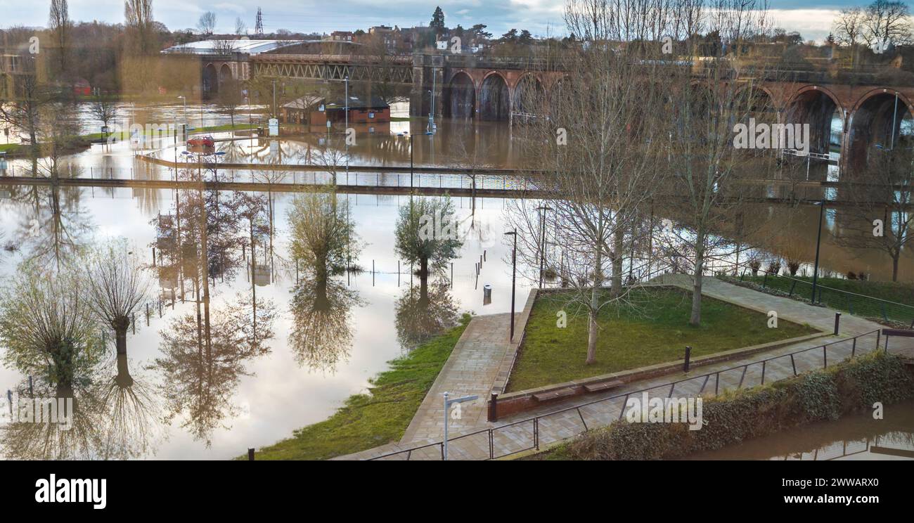 Extreme weather conditions,extensive flooding,after heavy,prolonged ...