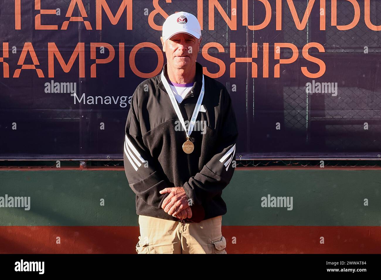 Manavgat, Antalya, Turkey. 23rd Mar, 2024. Brian Millar (CAN) Medal ...