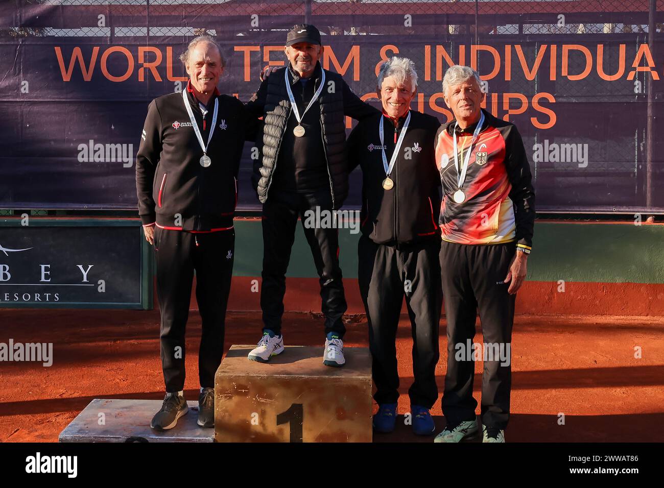 Manavgat, Antalya, Turkey. 23rd Mar, 2024. Tim Griffin (CAN), Jairo ...
