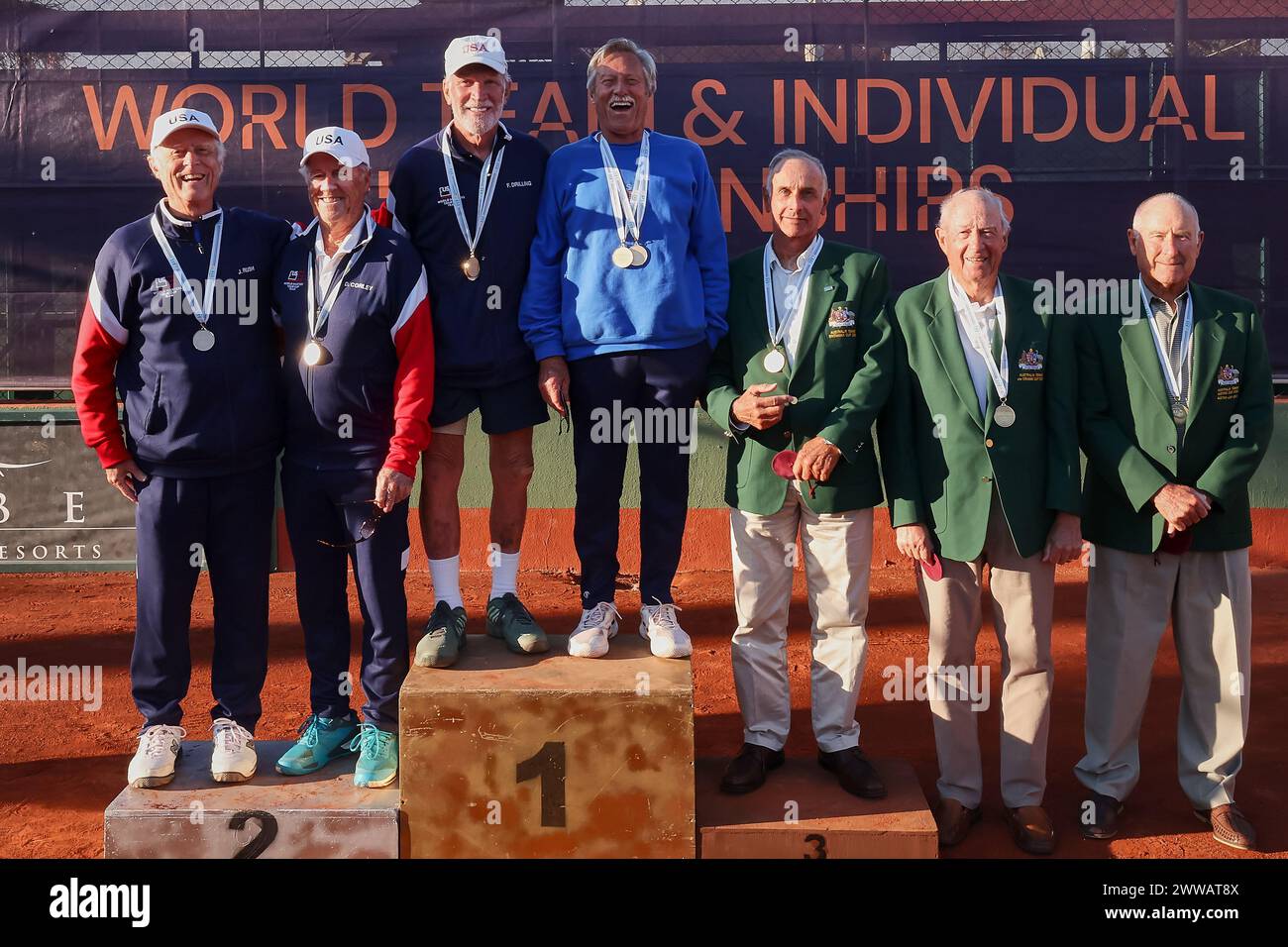 Manavgat, Antalya, Turkey. 23rd Mar, 2024. Jody Rush (USA), Dean Corley ...