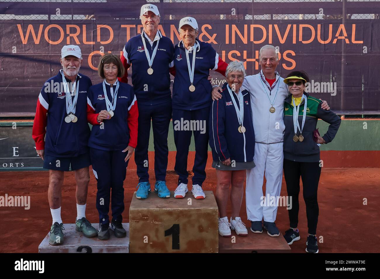 Manavgat, Antalya, Turkey. 23rd Mar, 2024. u.a. Frederick Drilling (USA ...