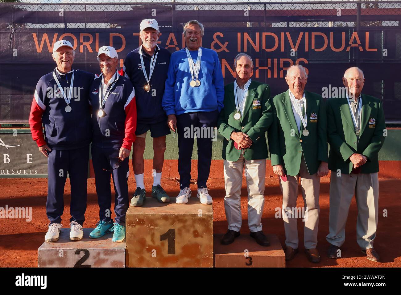 Manavgat, Antalya, Turkey. 23rd Mar, 2024. Jody Rush (USA), Dean Corley ...