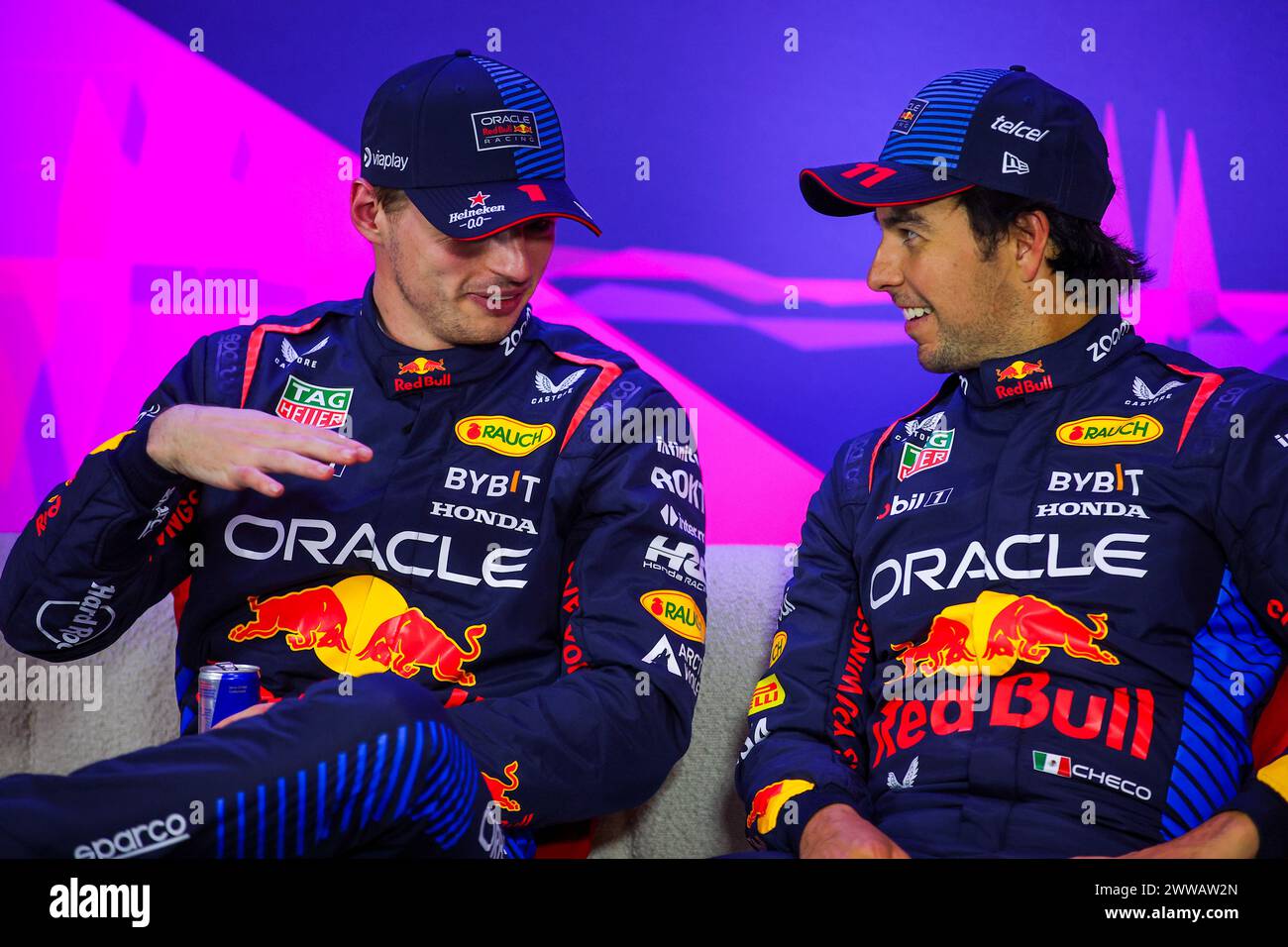 Melbourne, Australie. 23rd Mar, 2024. VERSTAPPEN Max (ned), Red Bull ...