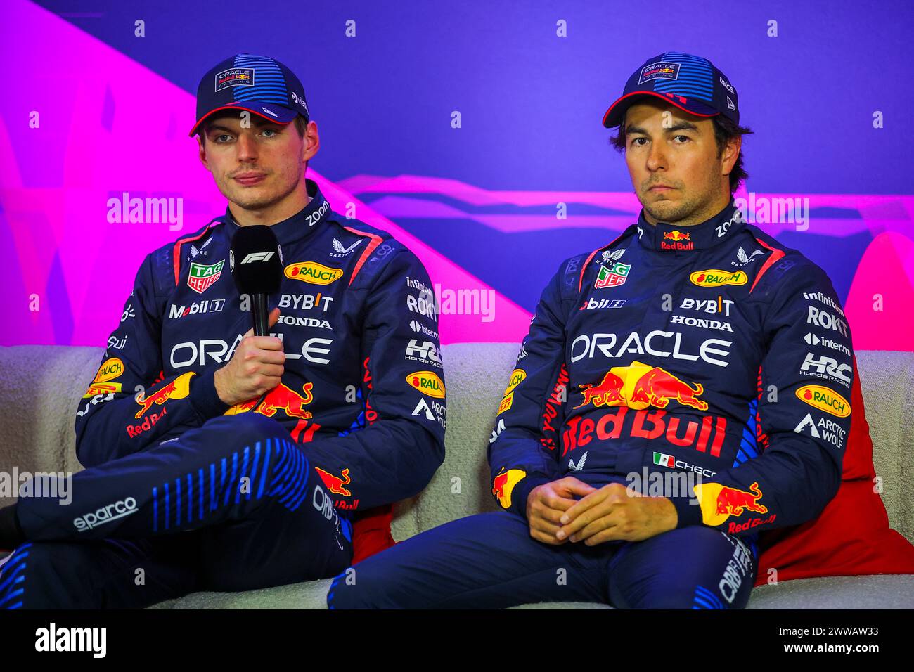 Melbourne, Australie. 23rd Mar, 2024. VERSTAPPEN Max (ned), Red Bull ...