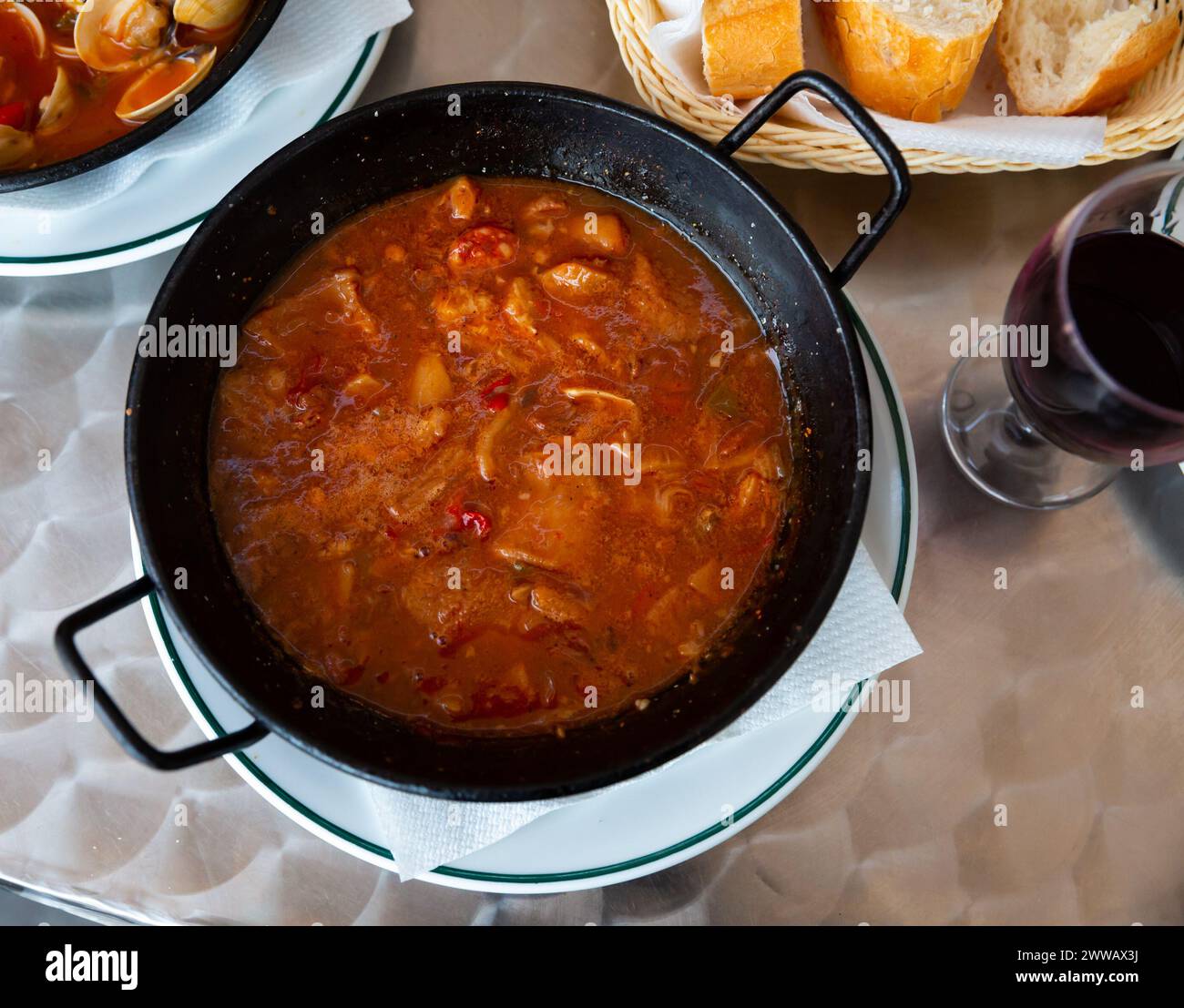 National Spanish dish Callos Stock Photo - Alamy