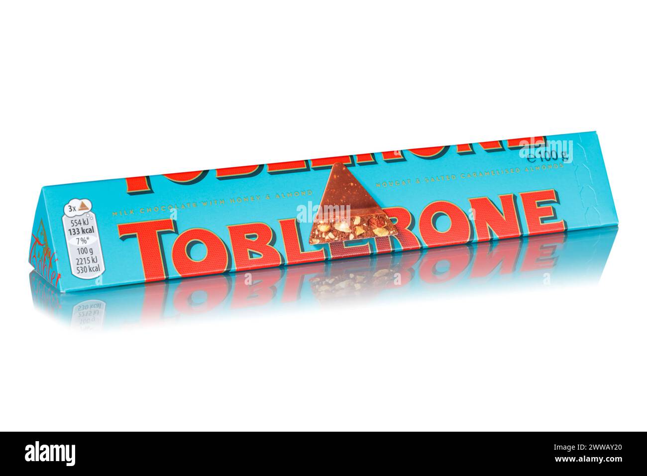 Stuttgart, Germany - May 17, 2023: Toblerone chocolate type salted ...