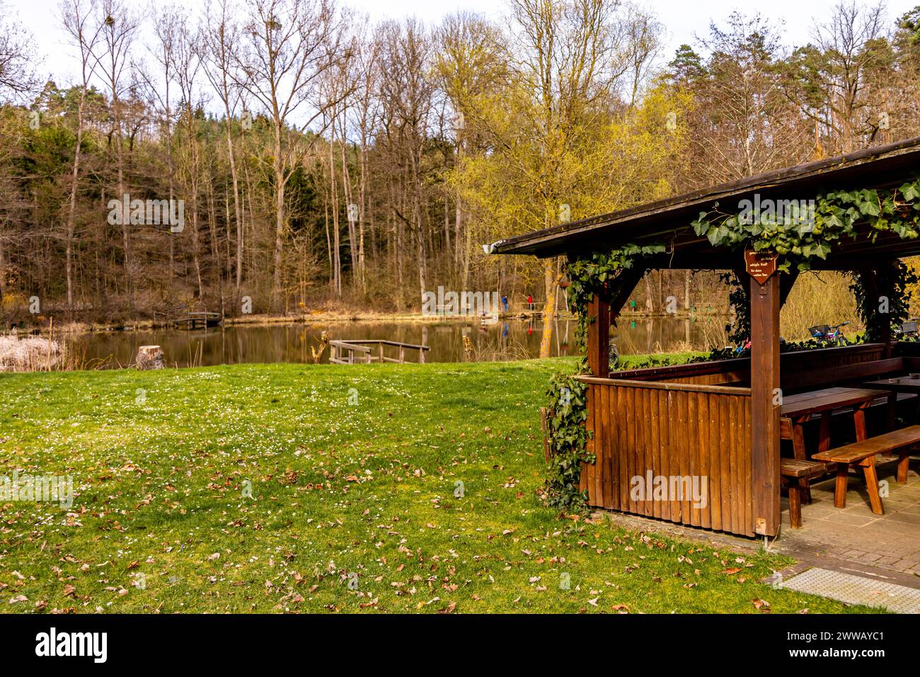 A wonderful spring hike through the beautiful Heldburger Land in the ...