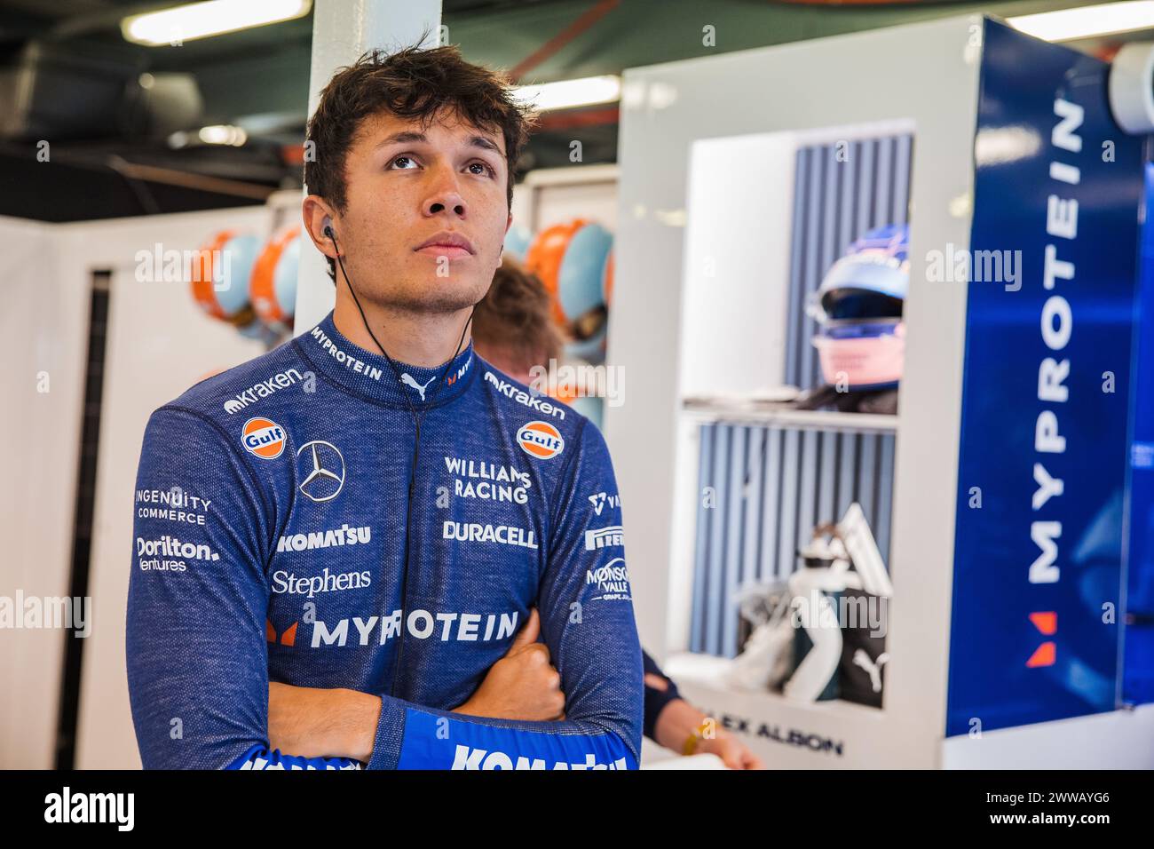 Australian grand prix 2024 alex albon hi-res stock photography and ...