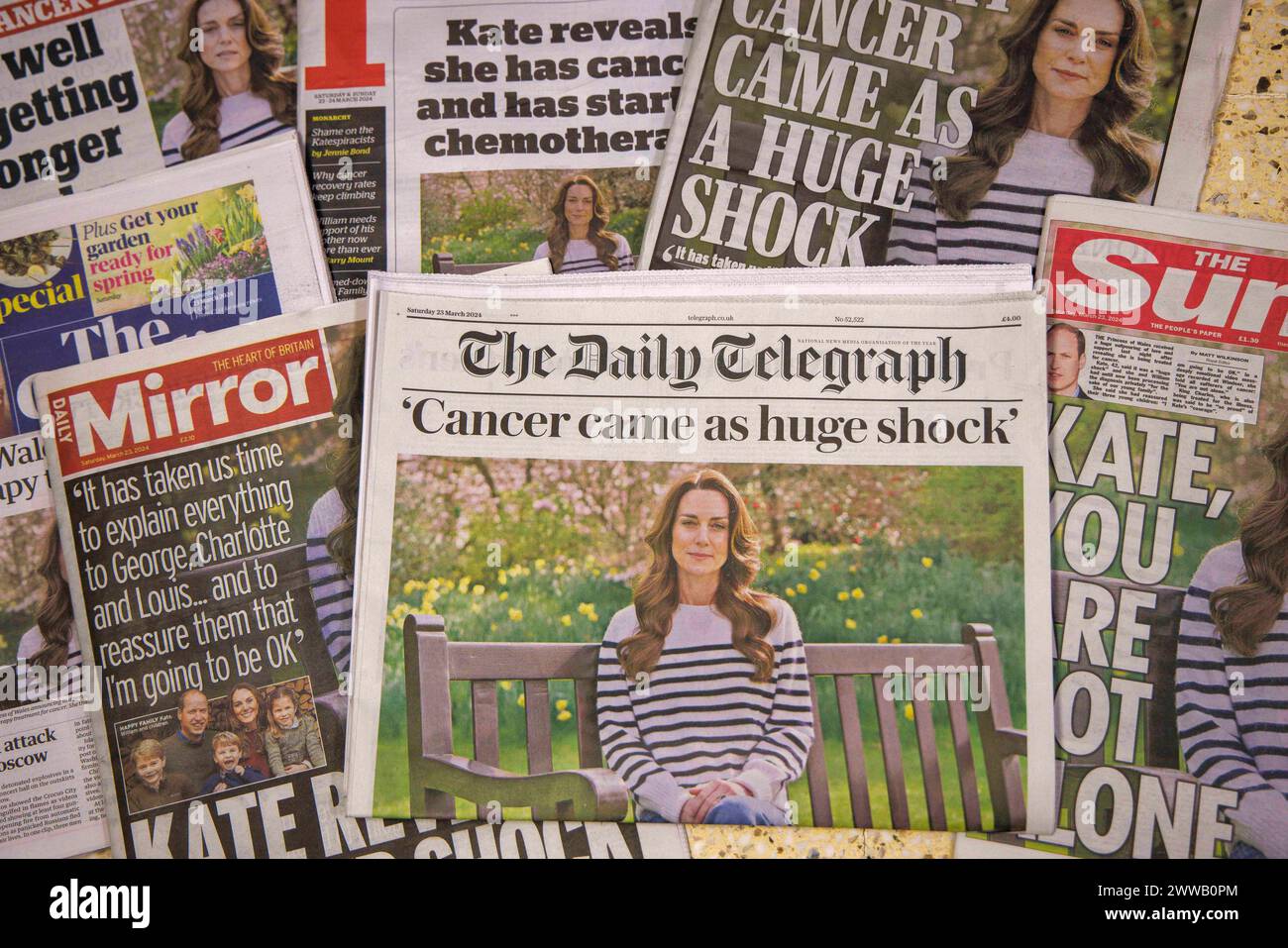 Cancer shock princess of wales hi-res stock photography and images - Alamy