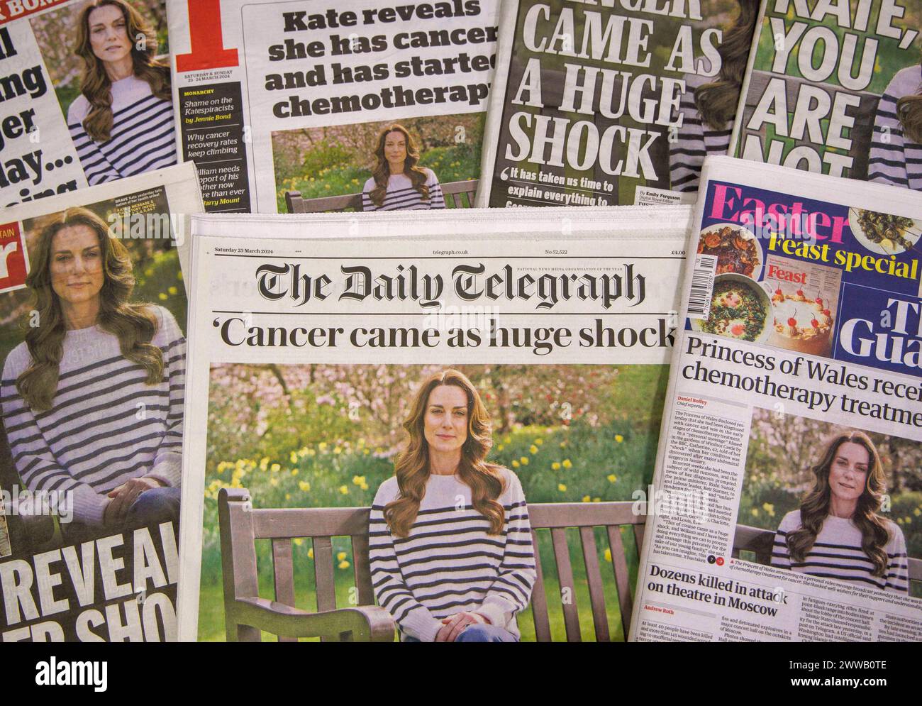 Newspapers catherine cancer hi-res stock photography and images - Alamy