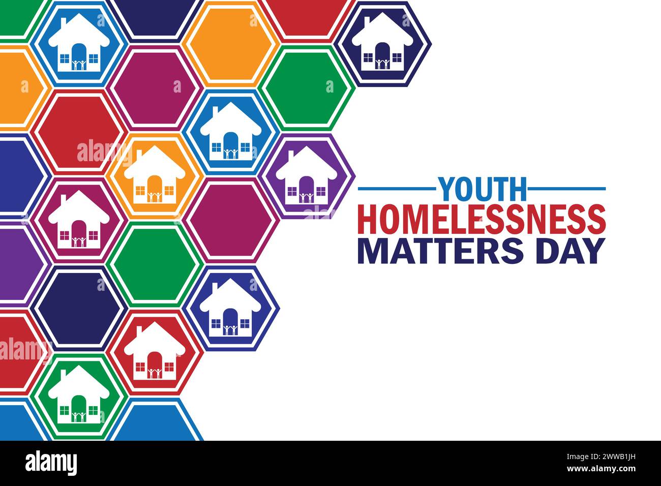 Youth Homelessness Matters Day. Holiday concept. Template for ...