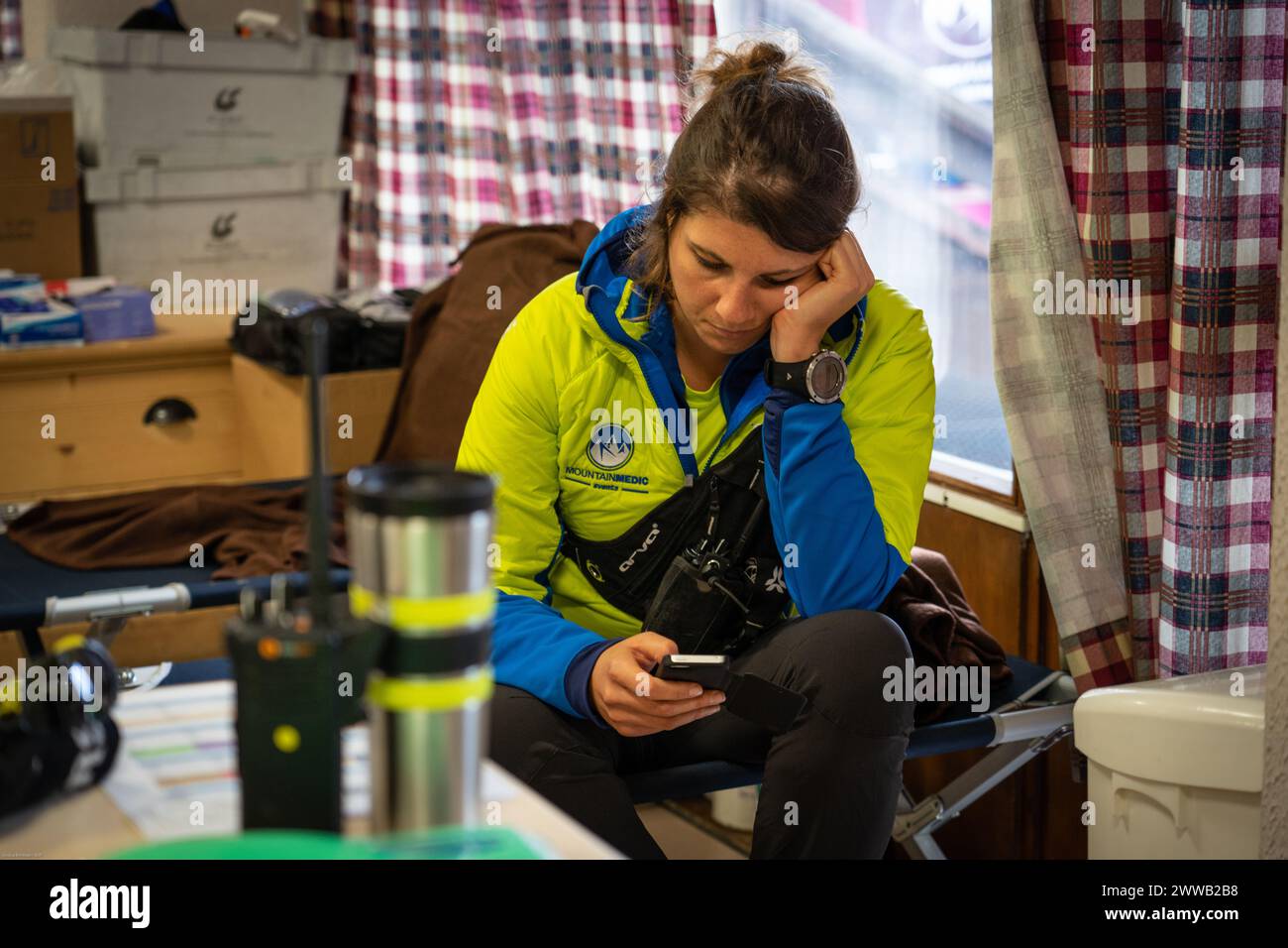 Report on a rescue device specializing in difficult mountain access ...