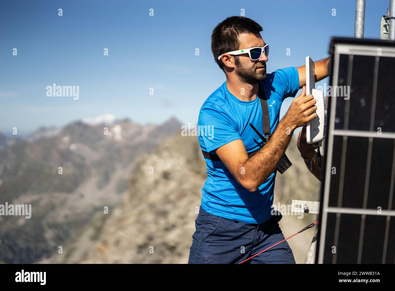 Report on a rescue device specializing in difficult mountain access ...