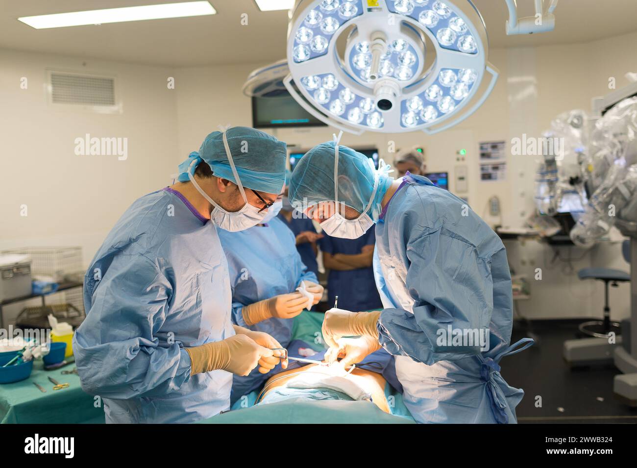 Report at Nice University Hospital, Pasteur Hospital Stock Photo - Alamy