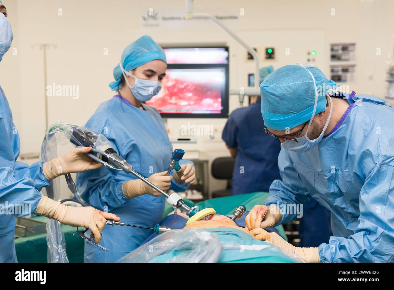 Report at Nice University Hospital, Pasteur Hospital Stock Photo - Alamy