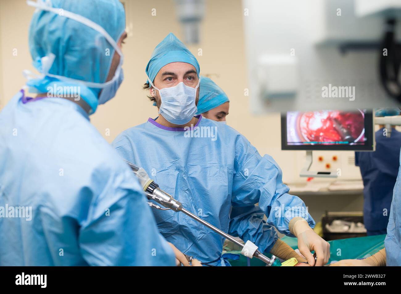 Report at Nice University Hospital, Pasteur Hospital Stock Photo - Alamy