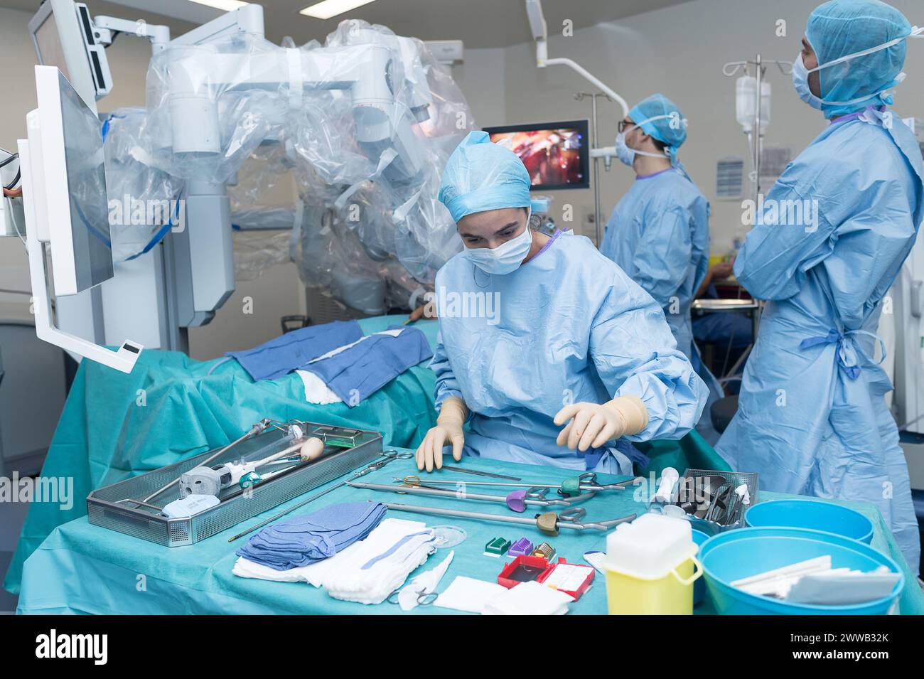 Report at Nice University Hospital, Pasteur Hospital Stock Photo - Alamy