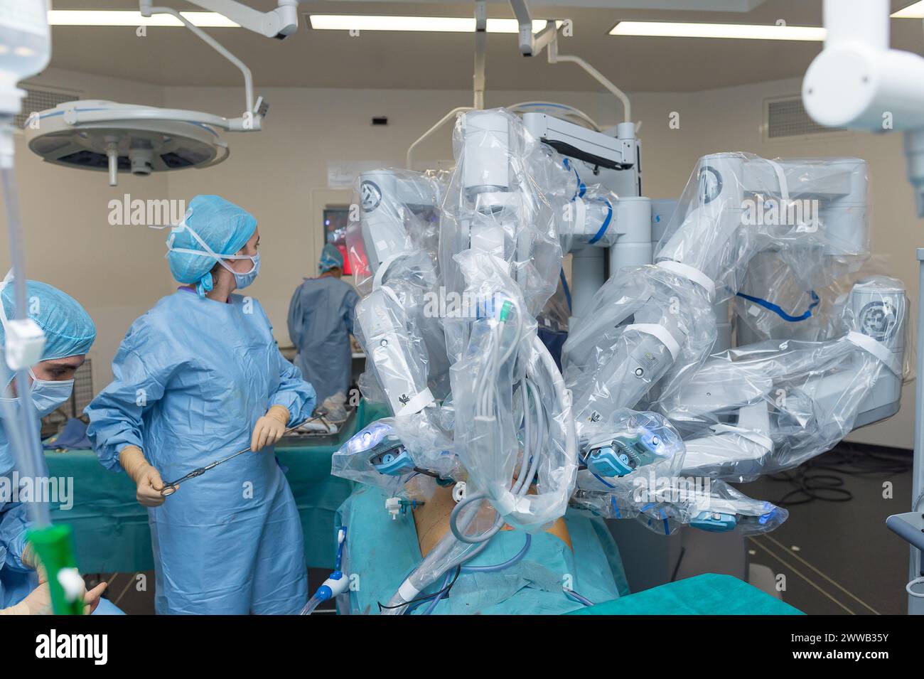 Report at Nice University Hospital, Pasteur Hospital Stock Photo - Alamy