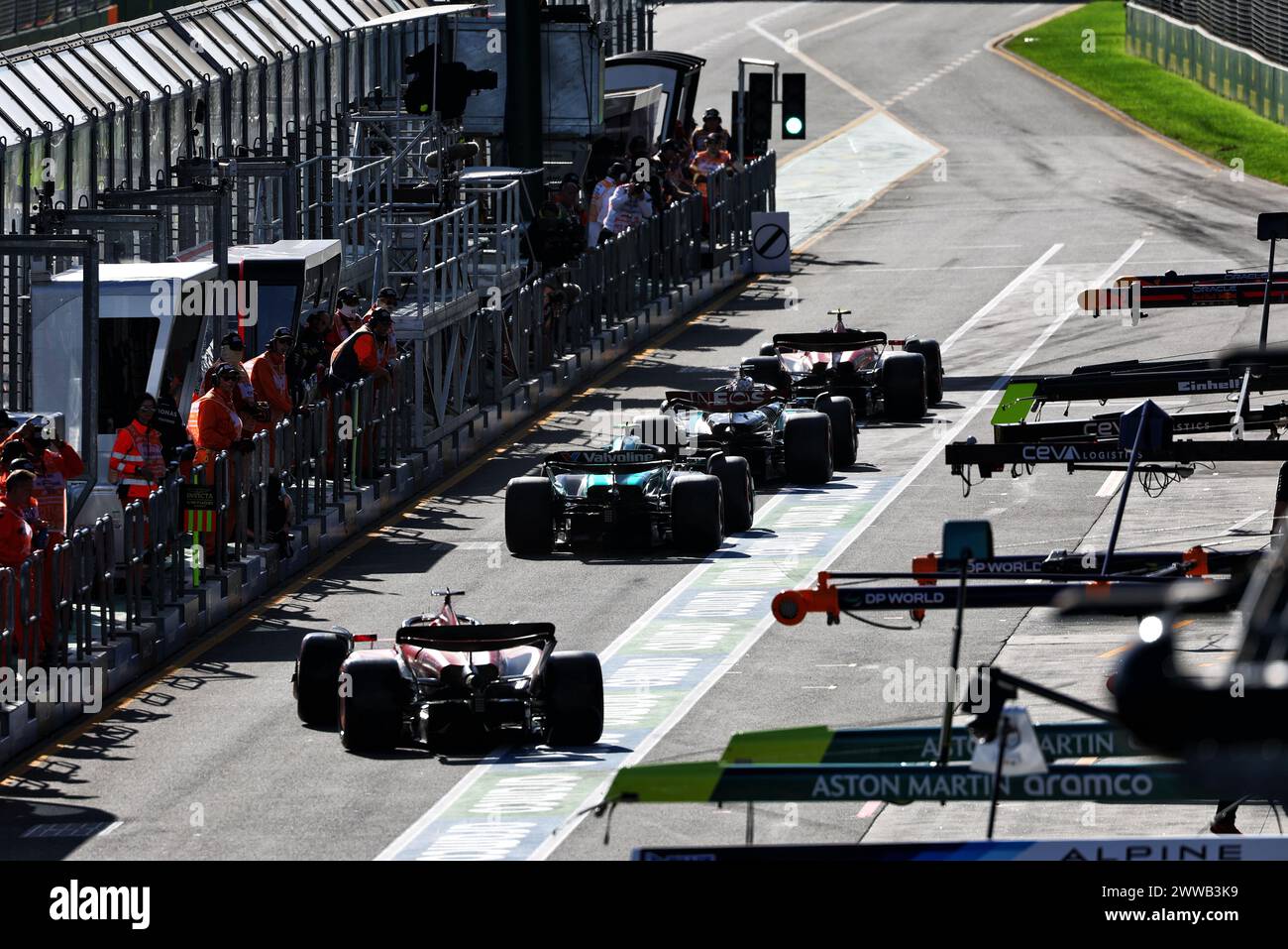 Melbourne, Australia. 23rd Mar, 2024. Charles Leclerc (MON) Ferrari SF ...