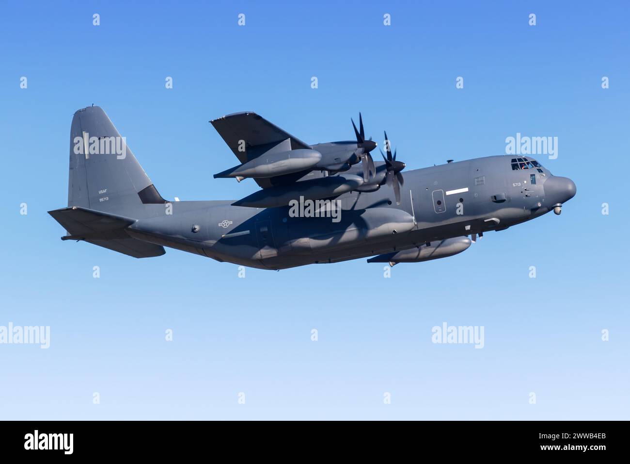 Split, Croatia - May 31, 2023: US Air Force Lockheed Martin Hercules ...