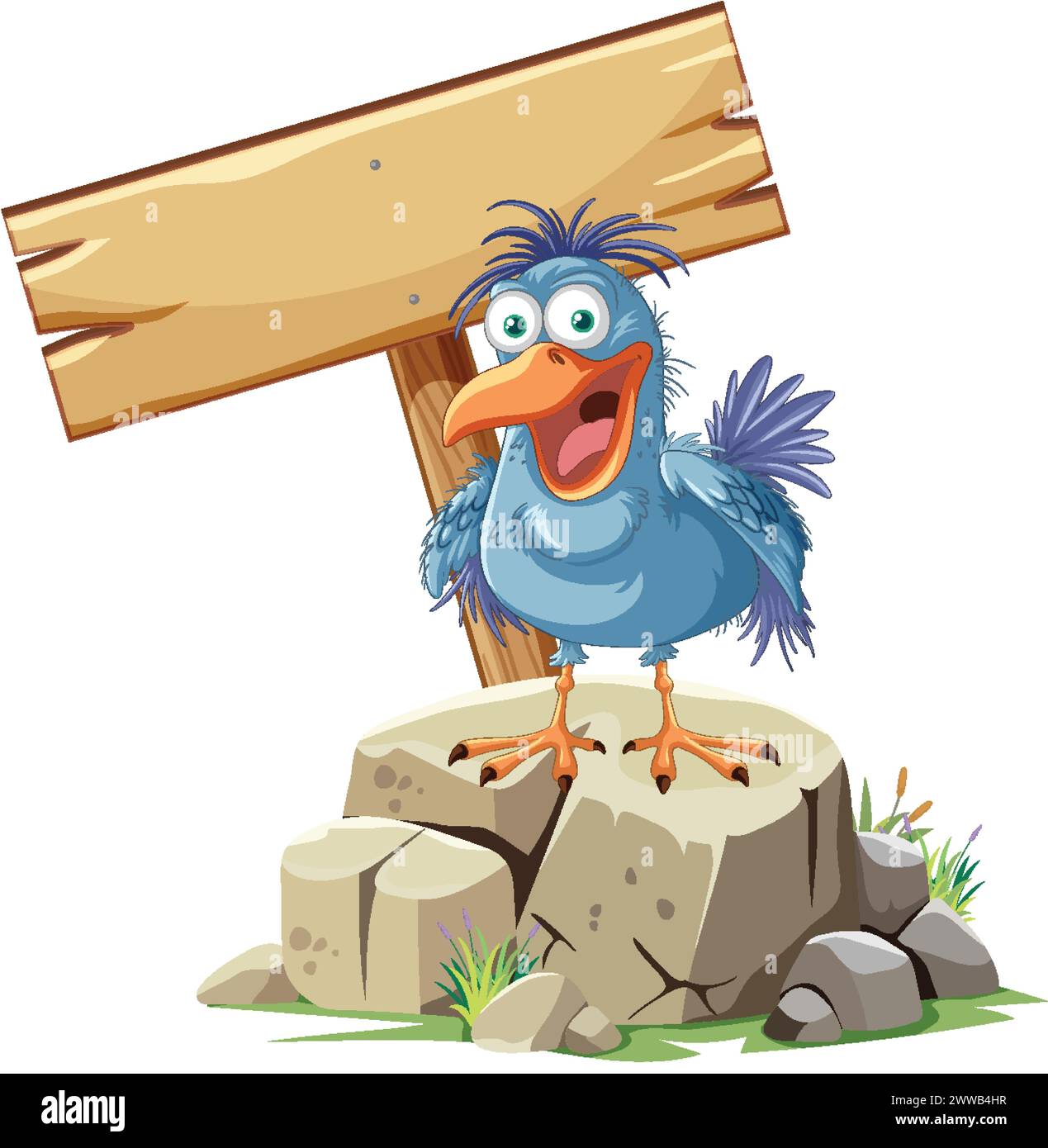 Orange bird feet Stock Vector Images - Alamy