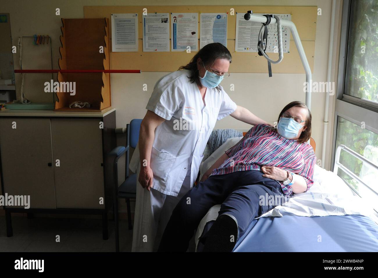 Occupational therapy session in the aftercare and rehabilitation ...