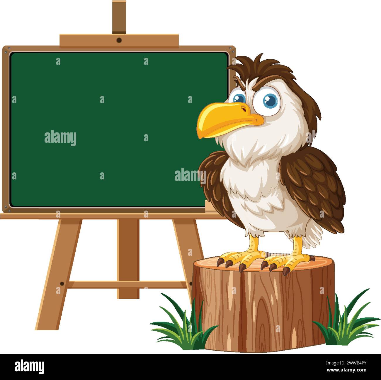 Presentation eagle Stock Vector Images - Alamy