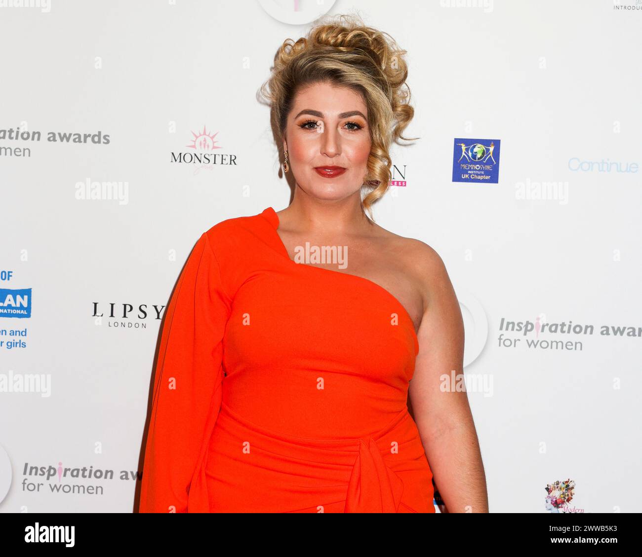 London, UK. 22nd Mar, 2024. Marnie Swindells attends the Inspiration ...