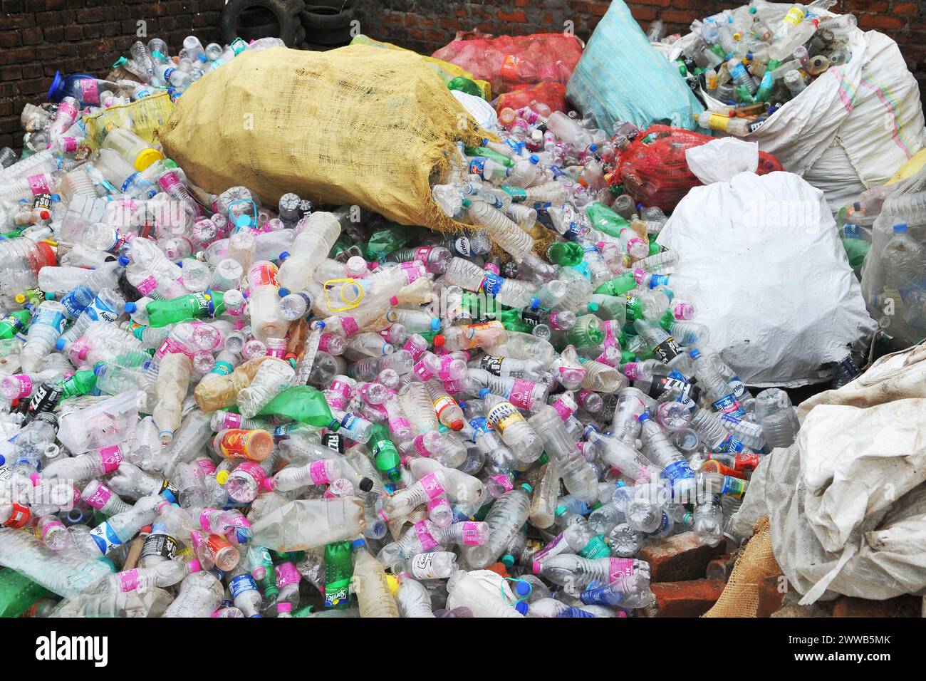 Plastic for recycling in india hi-res stock photography and images - Alamy