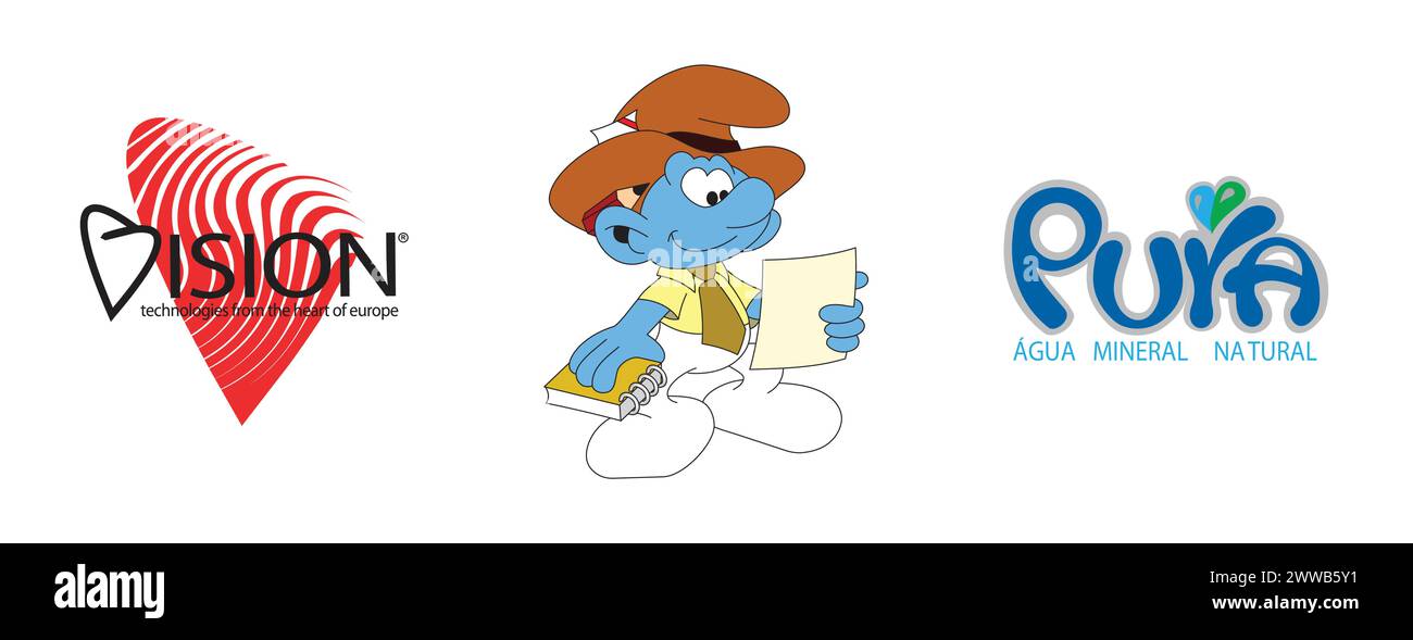 Agua logo Stock Vector Images - Alamy