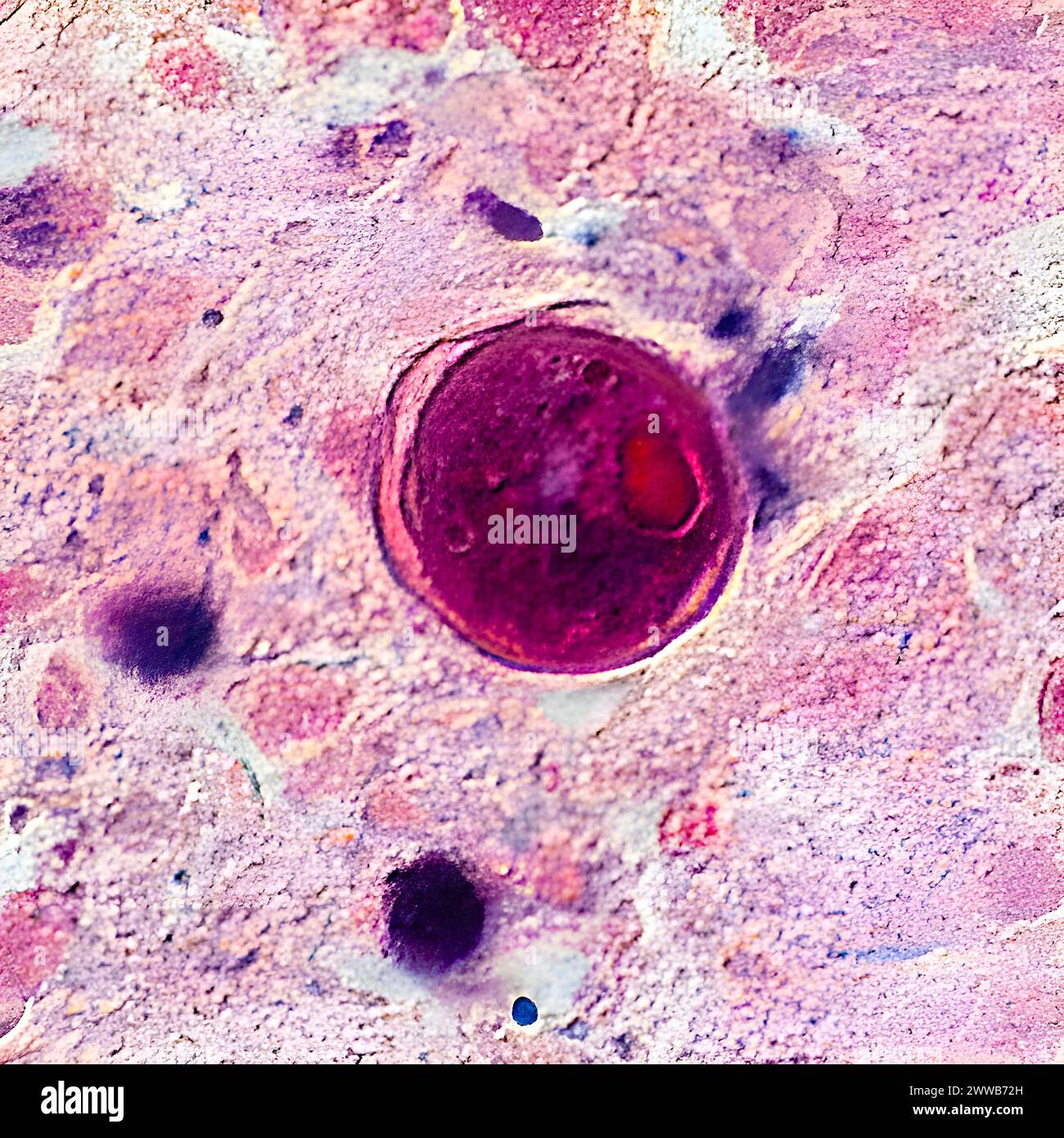 Acanthamoeba is a microscopic, free-living amoeba, or amoeba (single ...