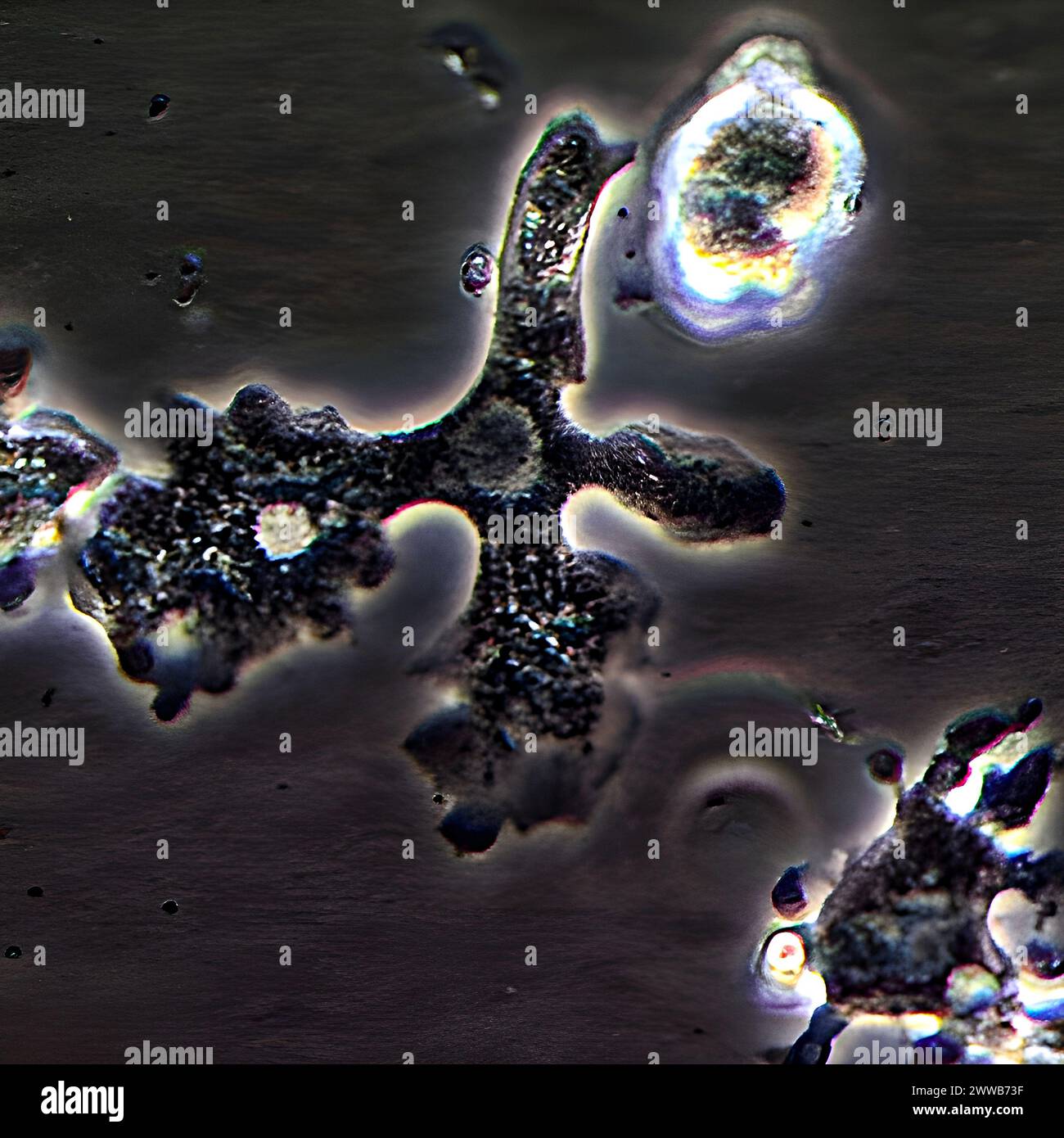 Balamuthia mandrillaris is a free-living amoeba (a single-celled living ...