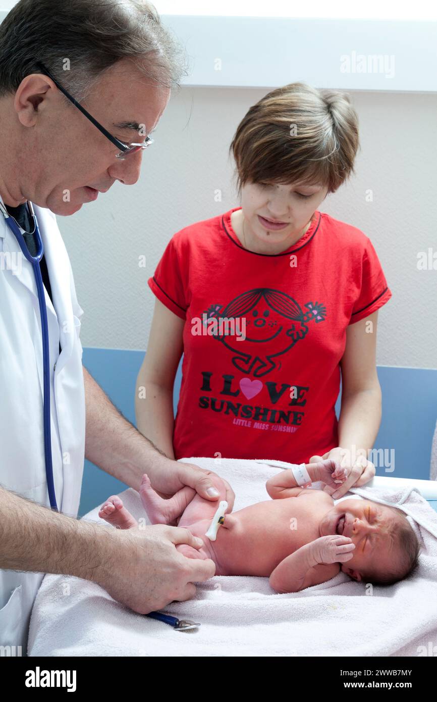 Examination of the hips makes it possible to verify that there is no ...