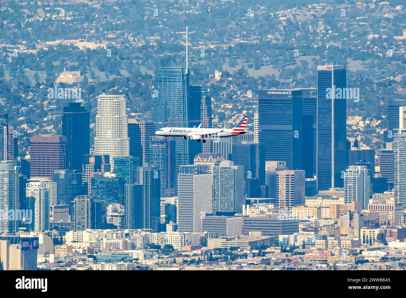 Los Angeles, United States - November 4, 2022: American Airlines Airbus ...