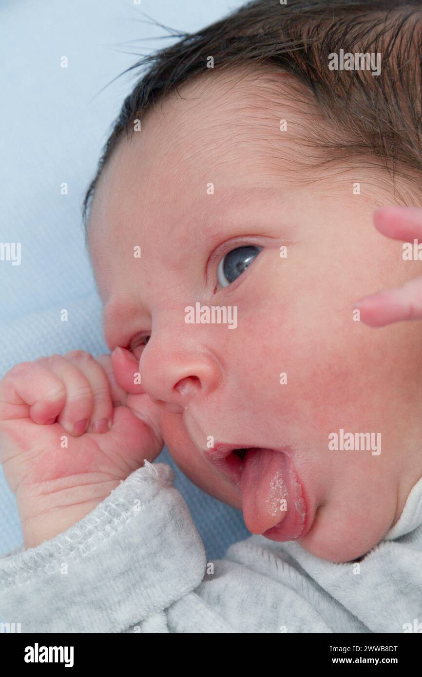 Newborn mouth hospital hi-res stock photography and images - Alamy