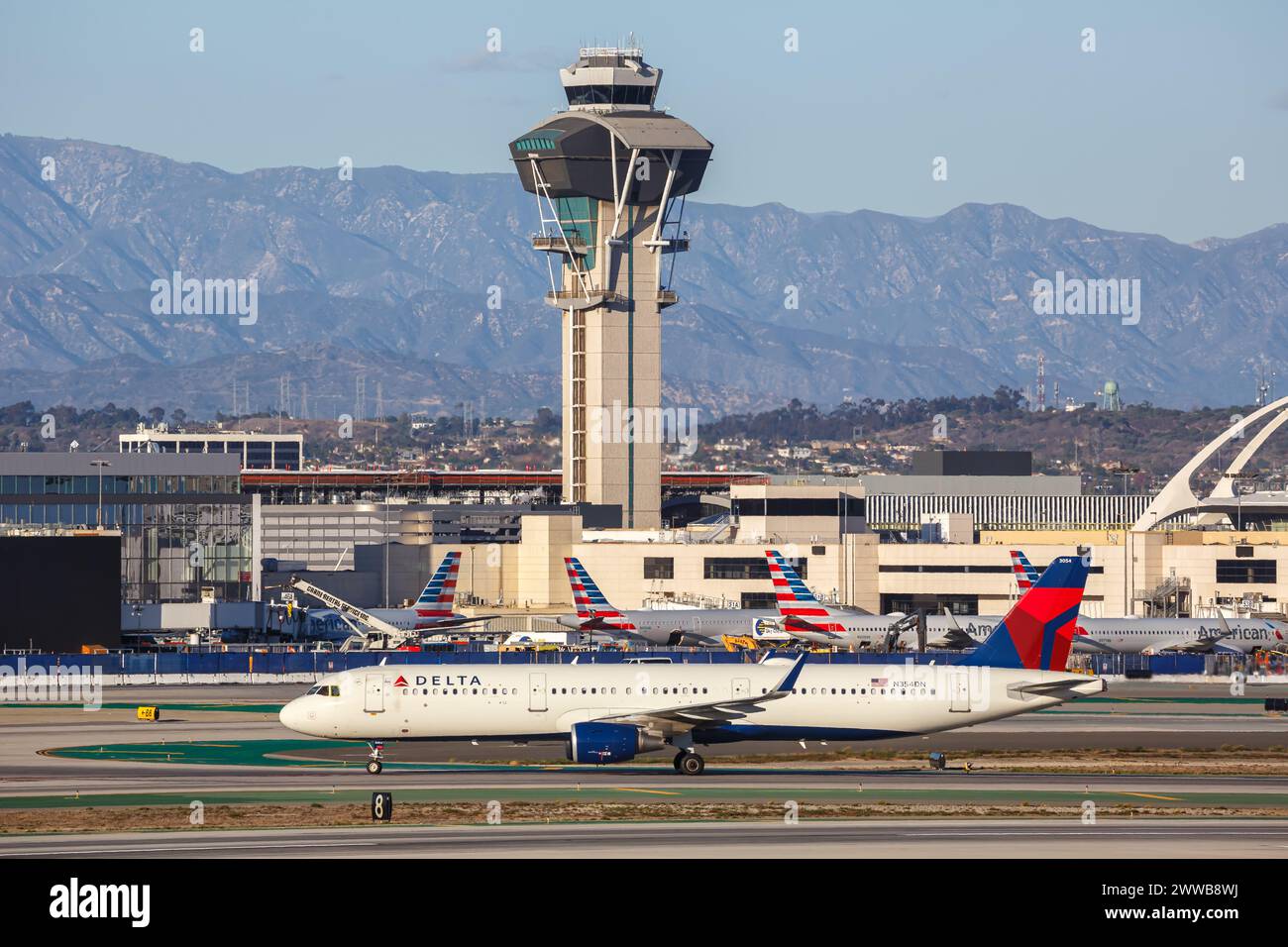 Los Angeles, United States - November 3, 2022: Delta Air Lines Airbus ...