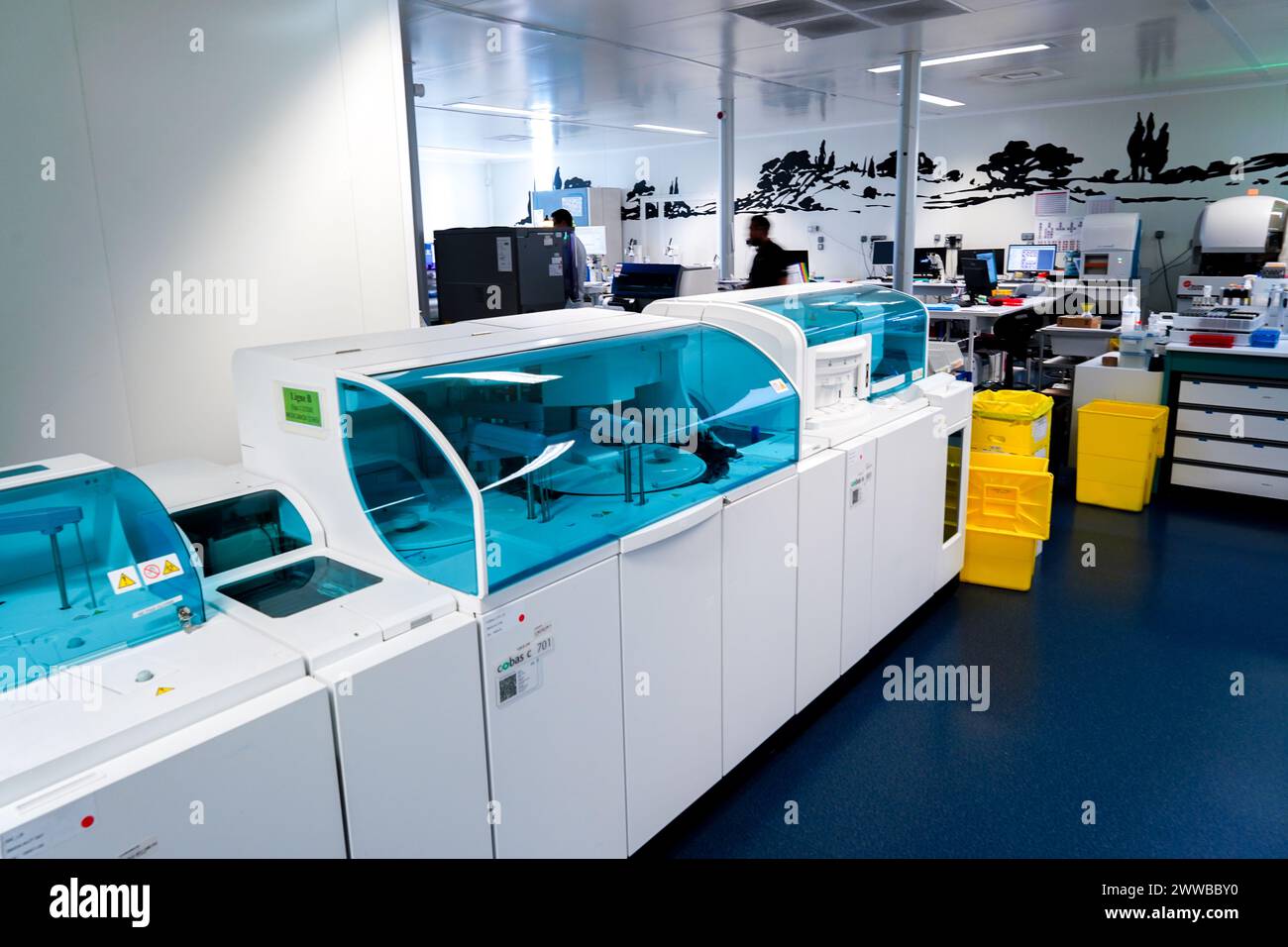 Technical platform of the Inovie 34 laboratory . Here are analyzed ...