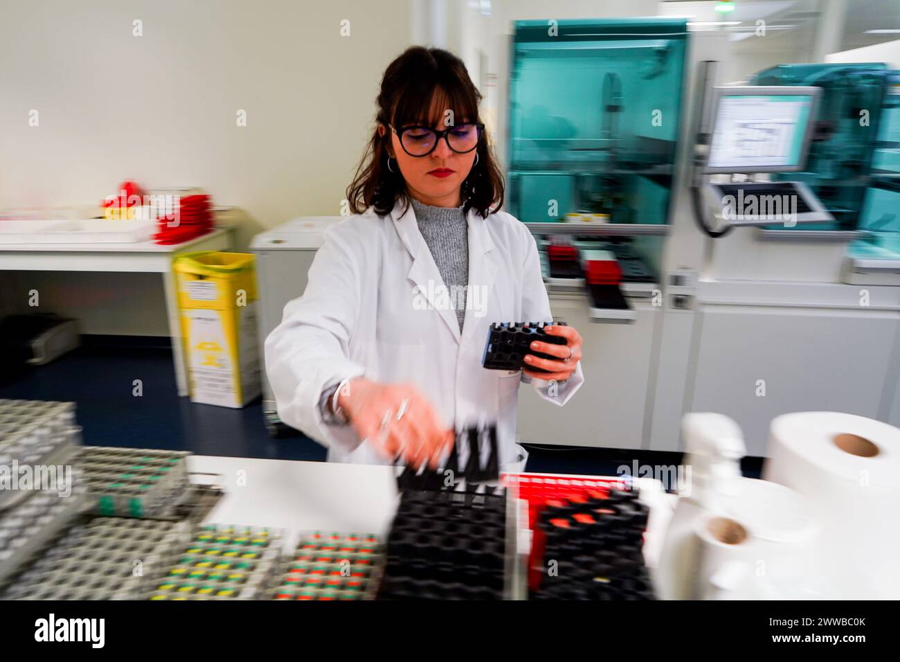 Technical platform of the Inovie 34 laboratory . Preparation of ...