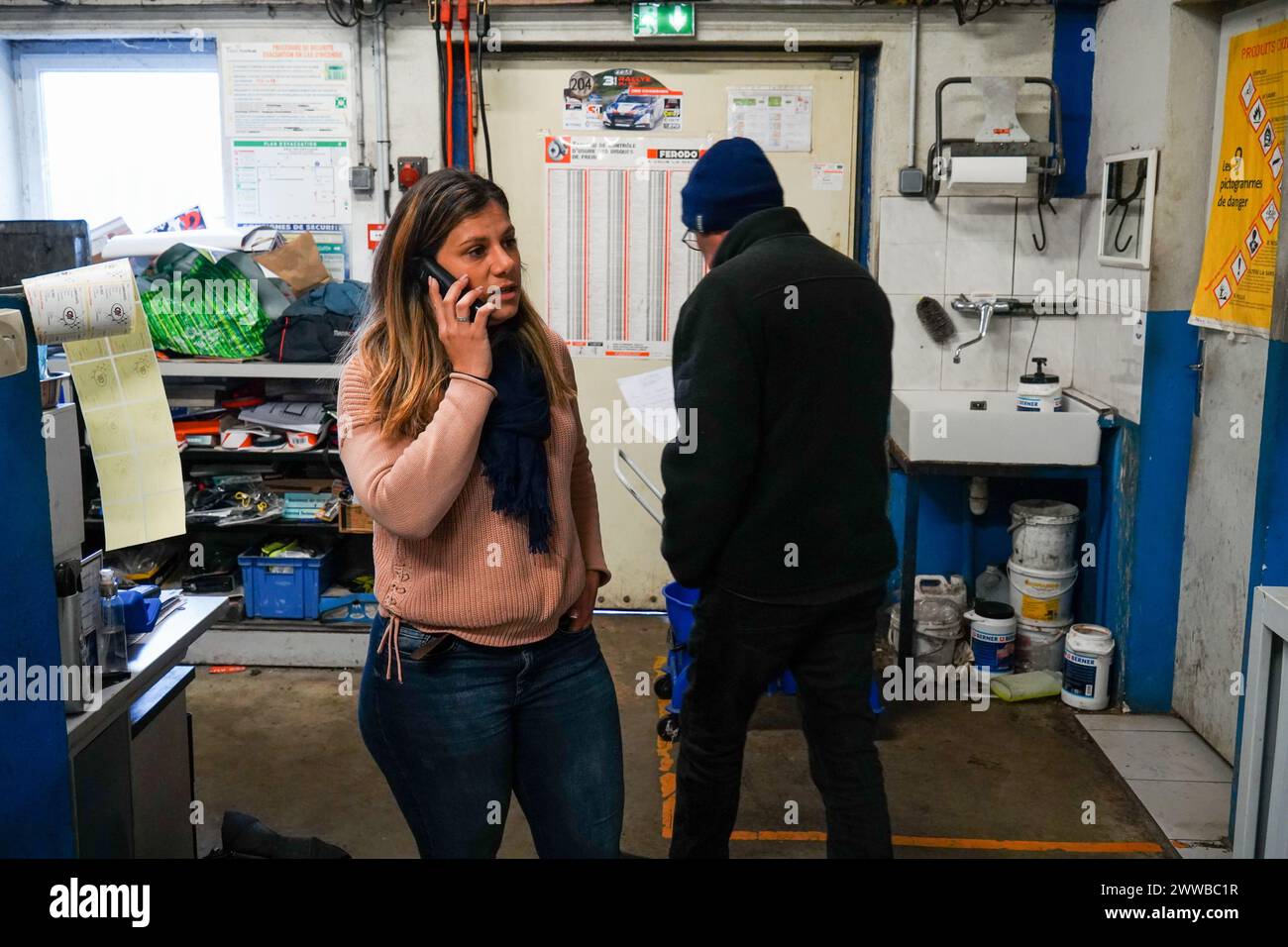 Business immersion of five workers from the mechanical workshop of an ...