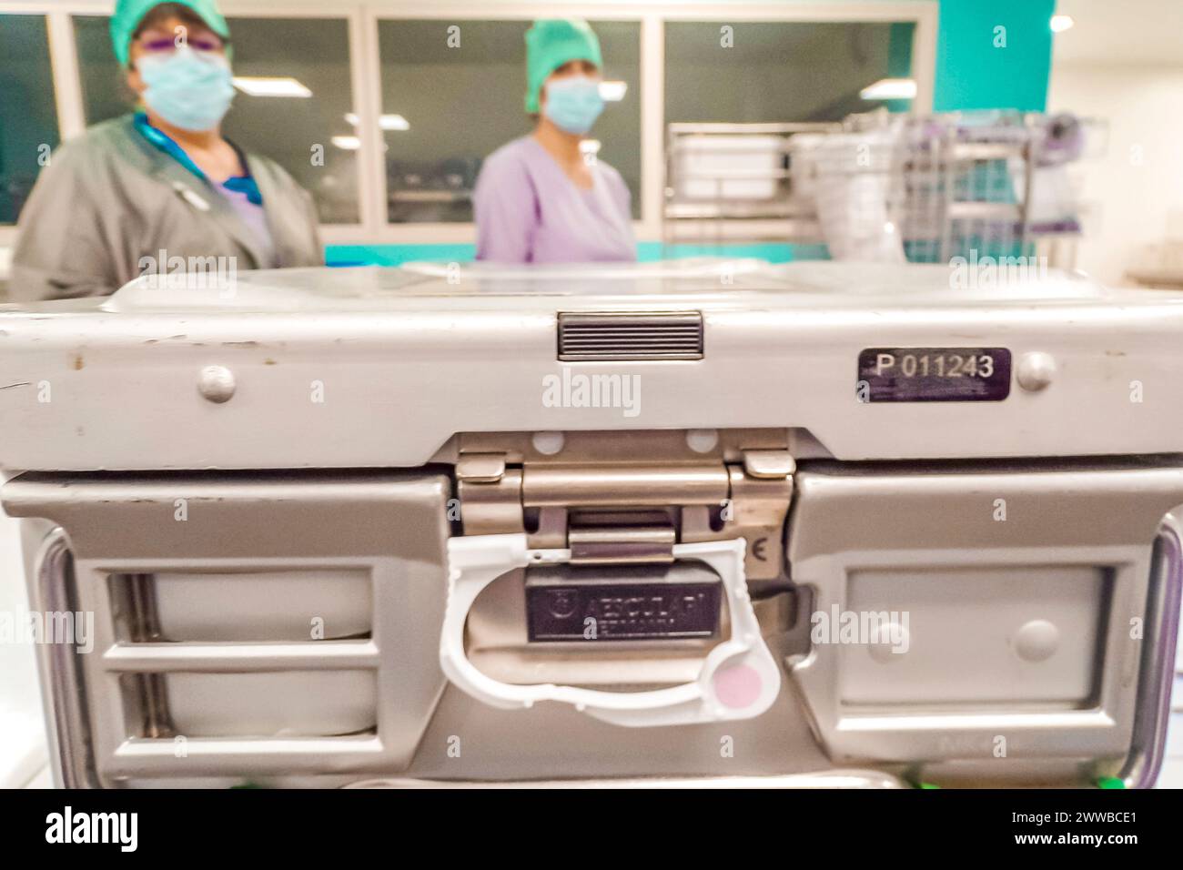 Ancillary for femoral neck fracture in sealed waterproof box ready to ...