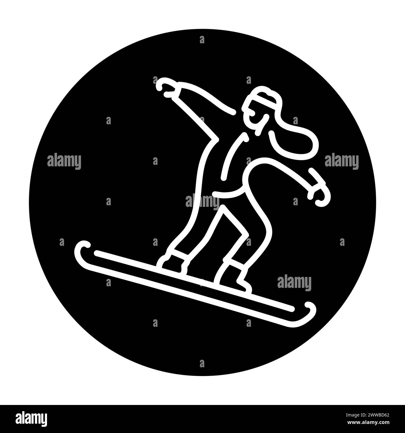 Alps icon in black Cut Out Stock Images & Pictures - Alamy
