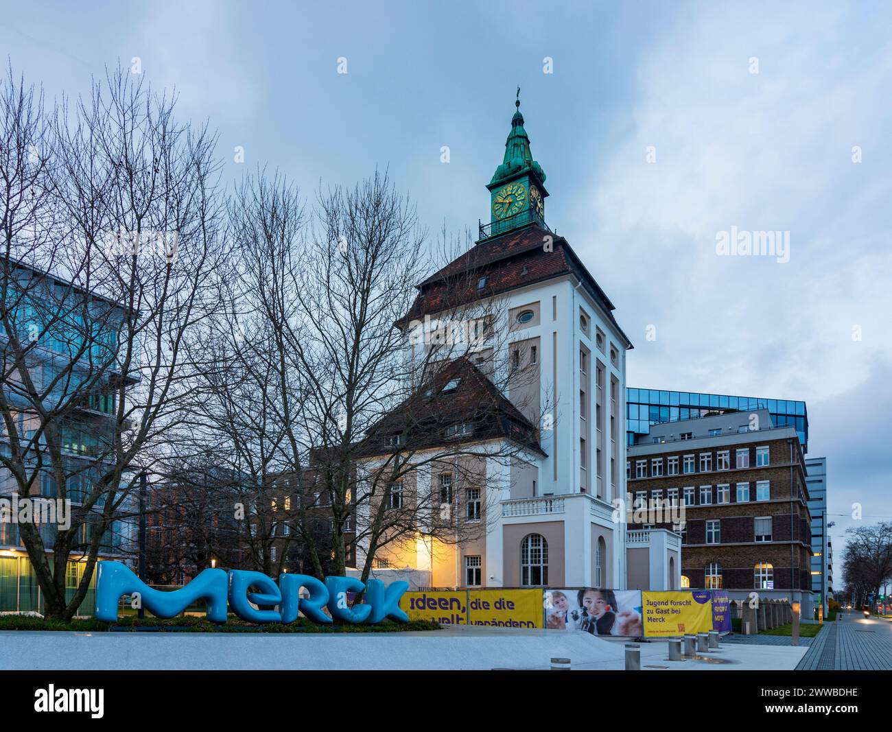 Merck germany headquarters hi-res stock photography and images - Alamy