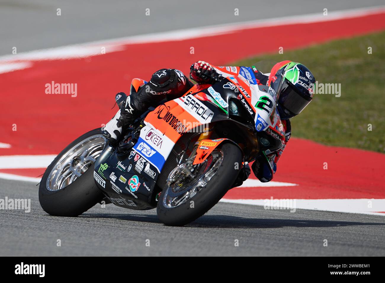 Barcelona, Spain. 22nd Mar, 2024. Michael Ruben Rinaldi from Italy of ...