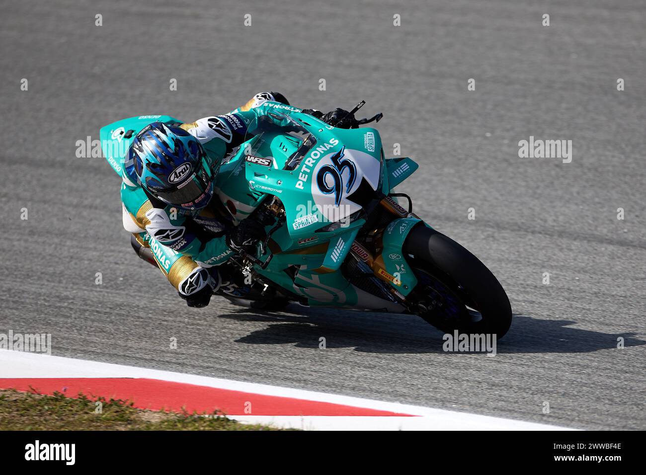 Barcelona, Spain. 22nd Mar, 2024. Tarran Mackenzie from Great Britain ...