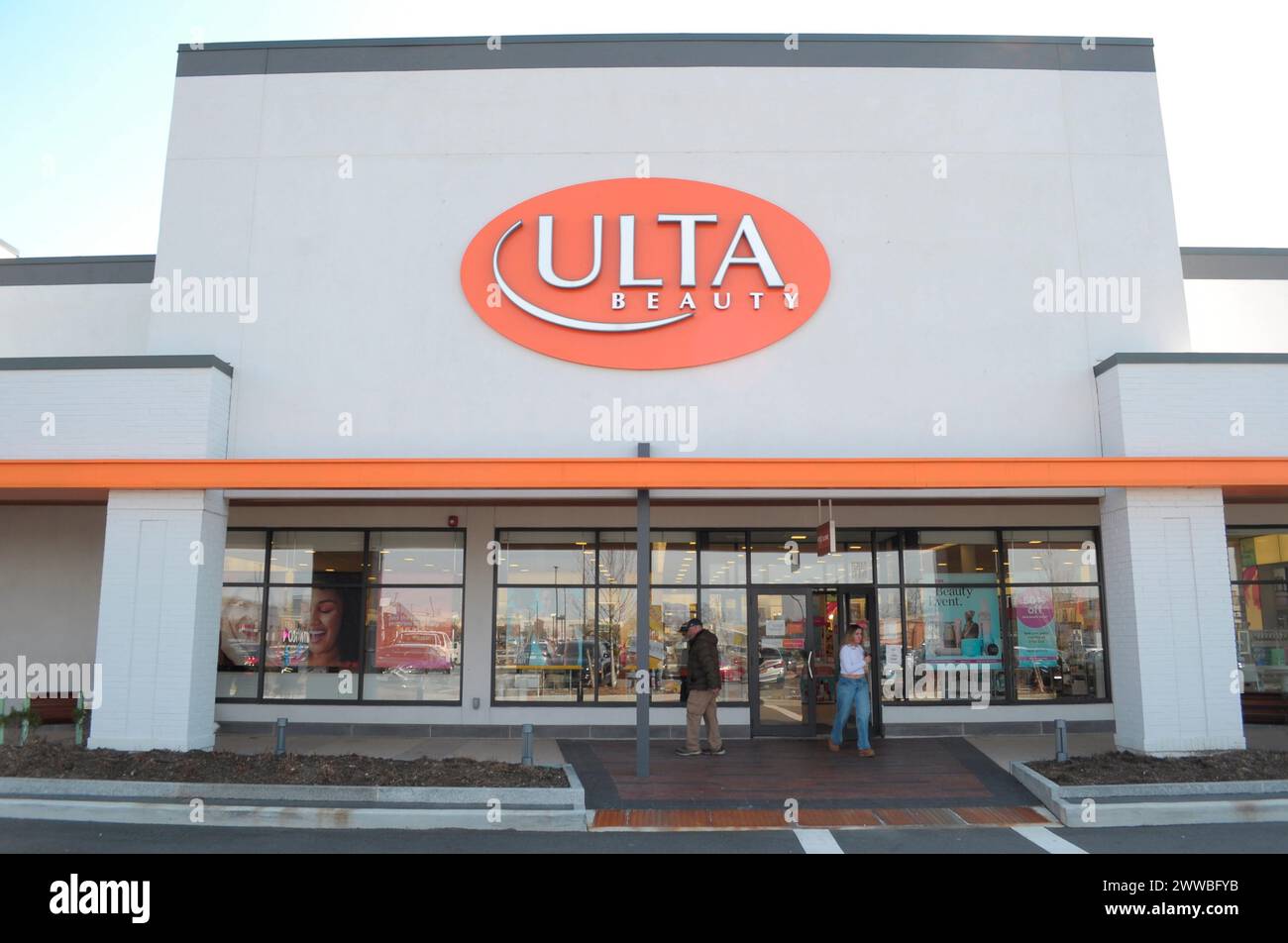 New York, United States. 22nd Mar, 2024. An Ulta Beauty store is seen ...