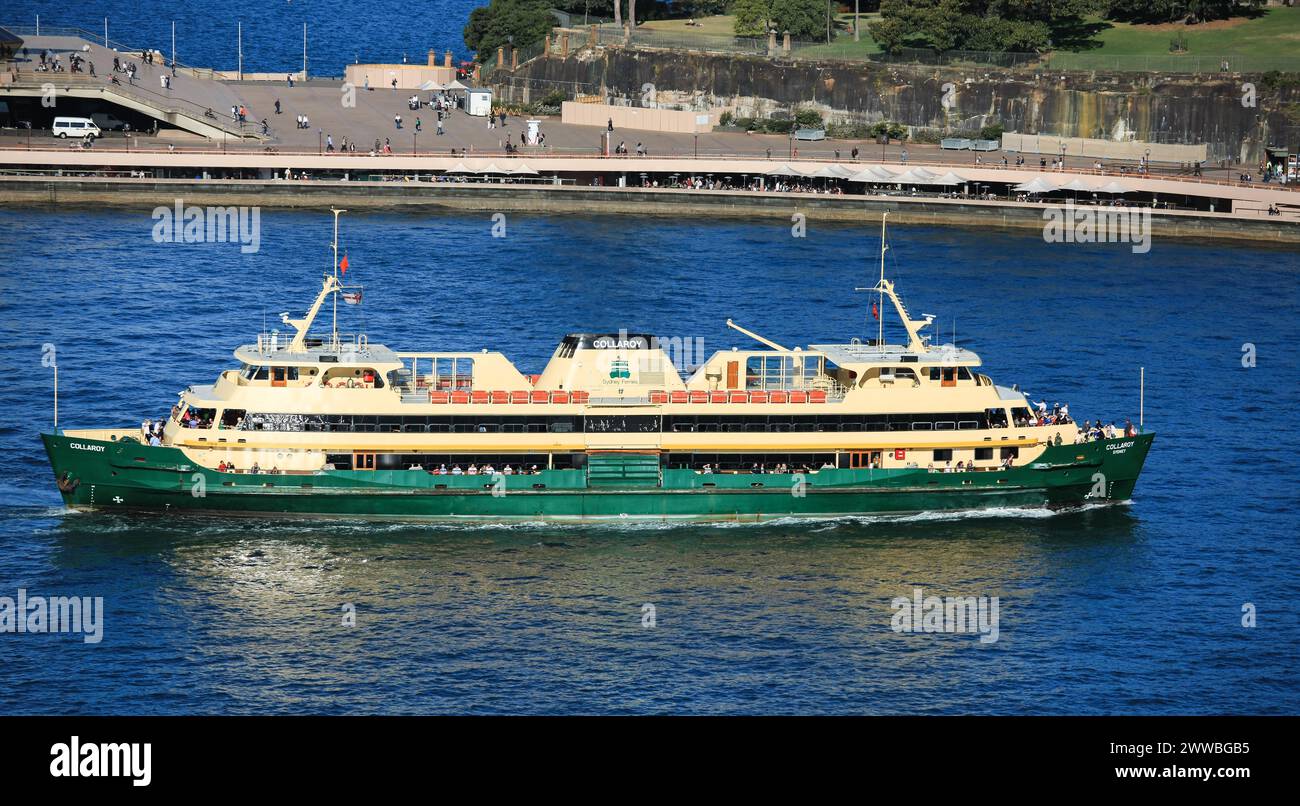Sydney, Australia - September 10, 2009 : MV Collaroy at Sydney Harbour ...