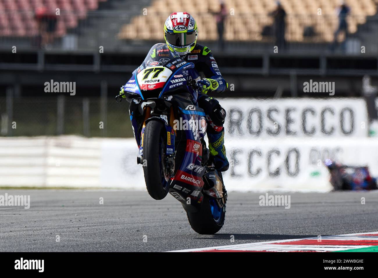 Barcelona, Spain. 22nd Mar, 2024. Dominique Aegerter from Switzerland ...