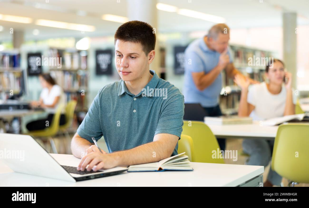 Smart german male student hi-res stock photography and images - Alamy
