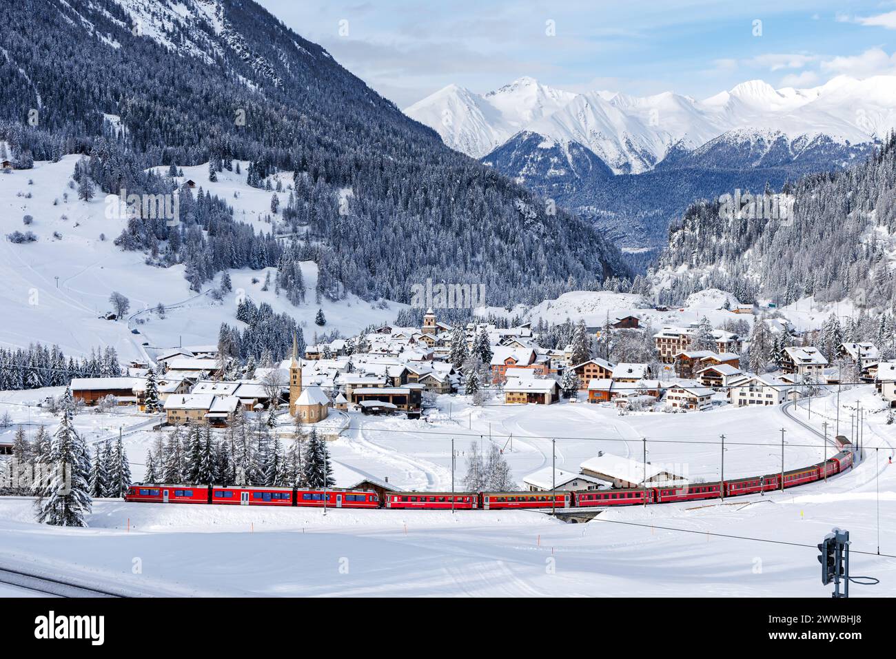Albula bahn hi-res stock photography and images - Alamy